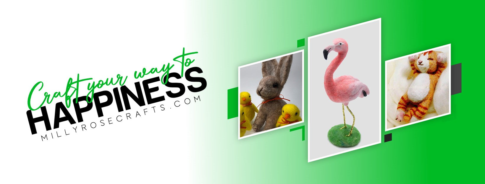 MillyRose Crafts Needle Felting, Embroidery and Punch Needle Crafts